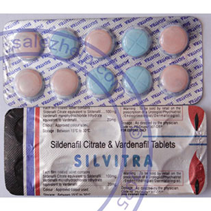 Silvitra, Sildenafil + Vardenafil, Bitcoin, VISA, MasterCard, AMEX